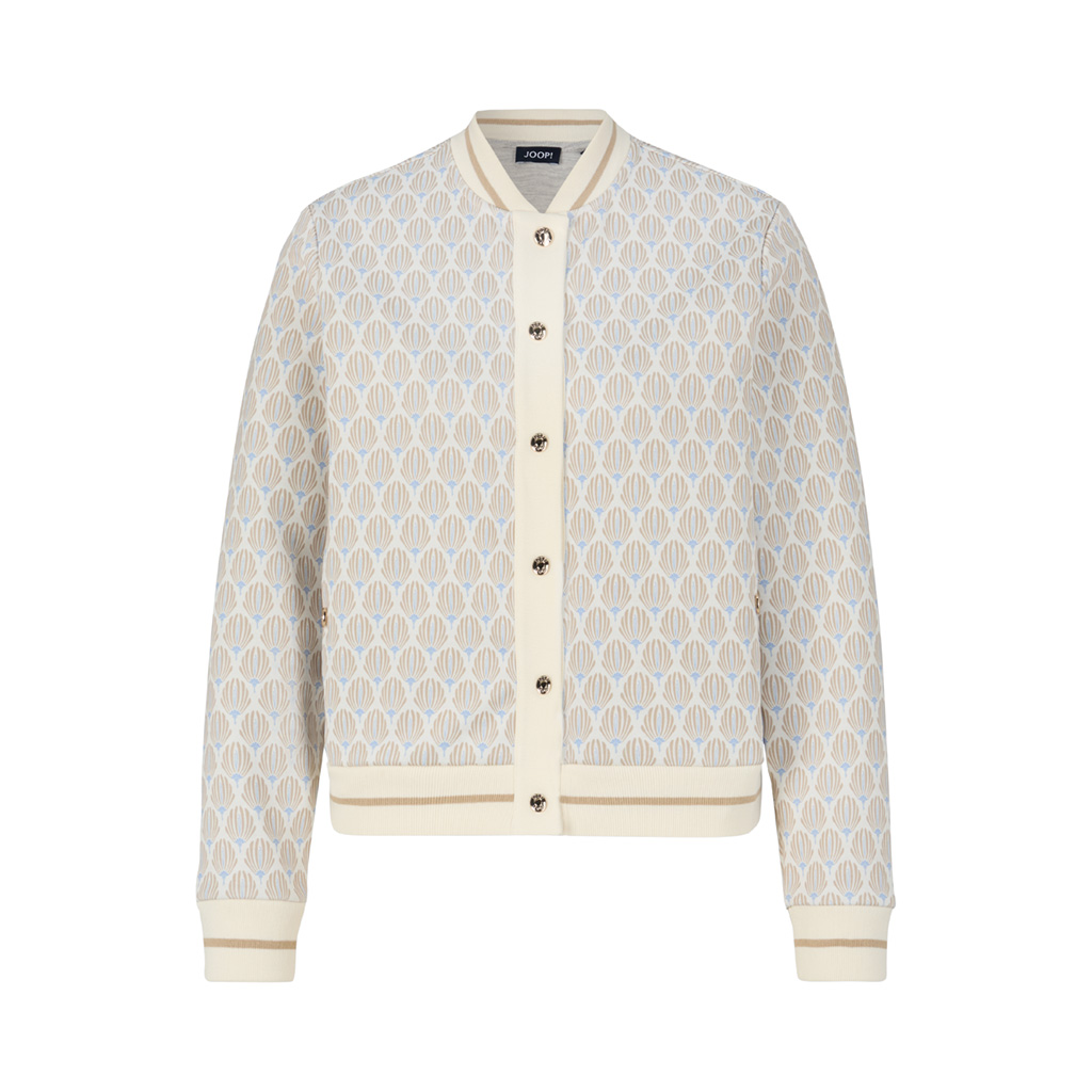 Tjara College Jacket in Cream/Beige/Light Blue - in the JOOP! Online Shop