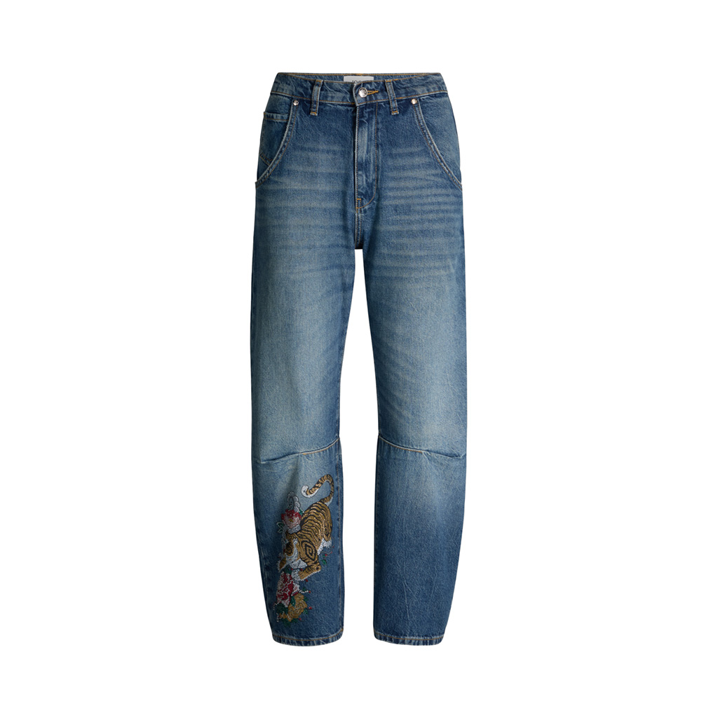 Wide Leg Jeans Elsa, hohe Taille in Denimblau - im JOOP! Online-Shop