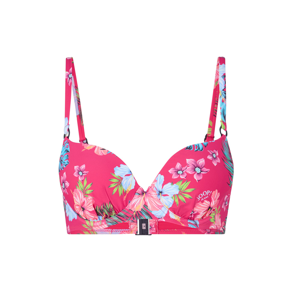 Underwired Bikini Top in Pink/Green - in the JOOP! Online Shop